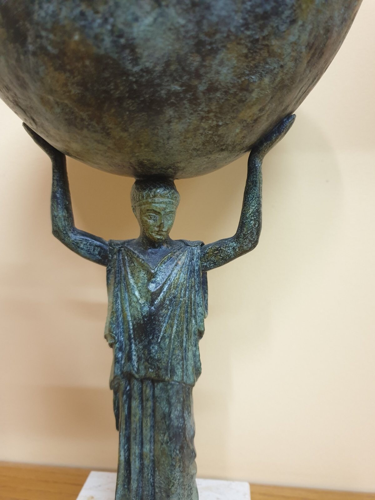 Ancient Greek Bronze Censer From Delphi, Museum Replica 460 BC, Metal ...