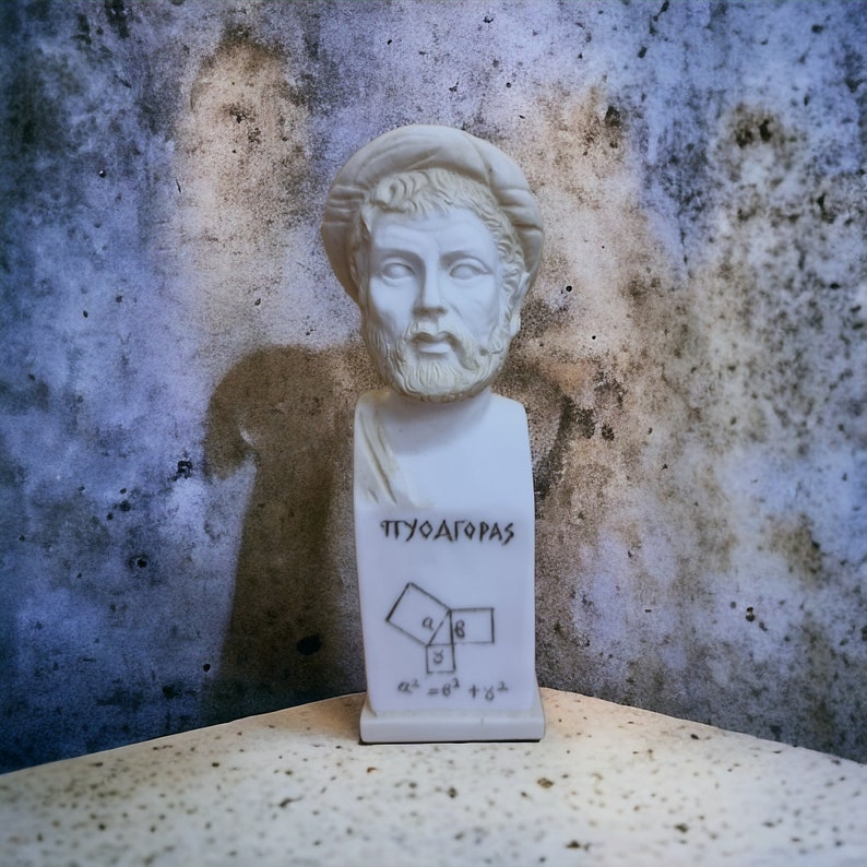 Collectible Ancient Greek Philosopher Busts - Aristotle, Pythagoras ...