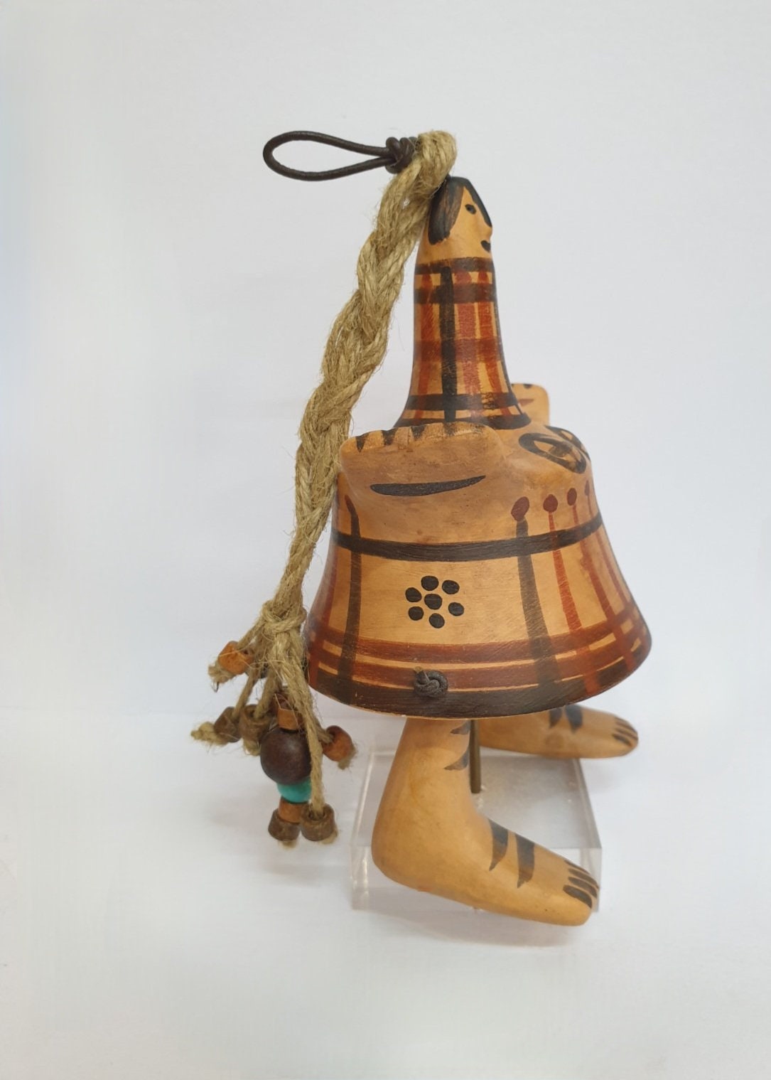 Plagon. Inspired by a Children's Ancient Toy. Bell-shaped Doll plagon ...