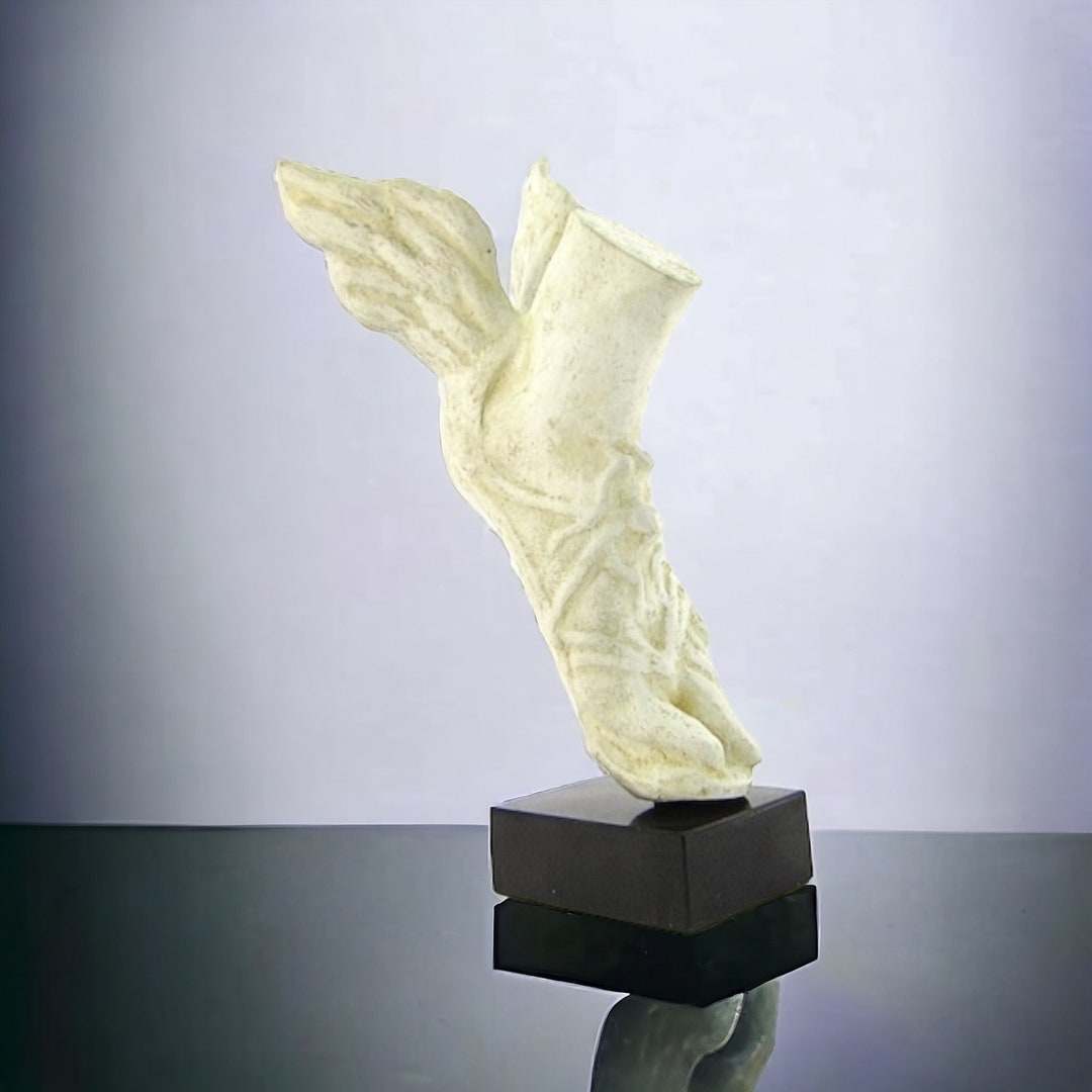 Mercury Statue Sandal Foot Classic Sculpture Replica, 26cm Decorative ...