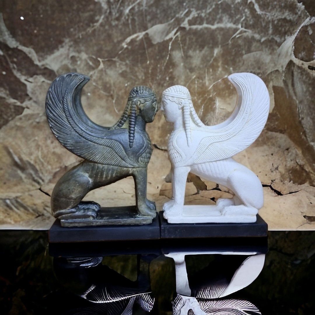 Ancient Greek Mythical Creature Sphinx Statue, Greek Mythology Monsters ...