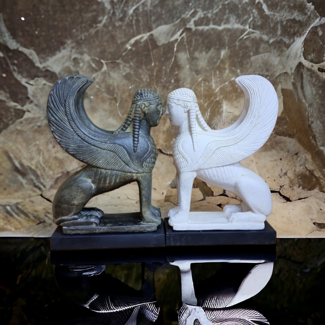 Ancient Greek Mythical Creature Sphinx Statue, Greek Mythology Monsters ...