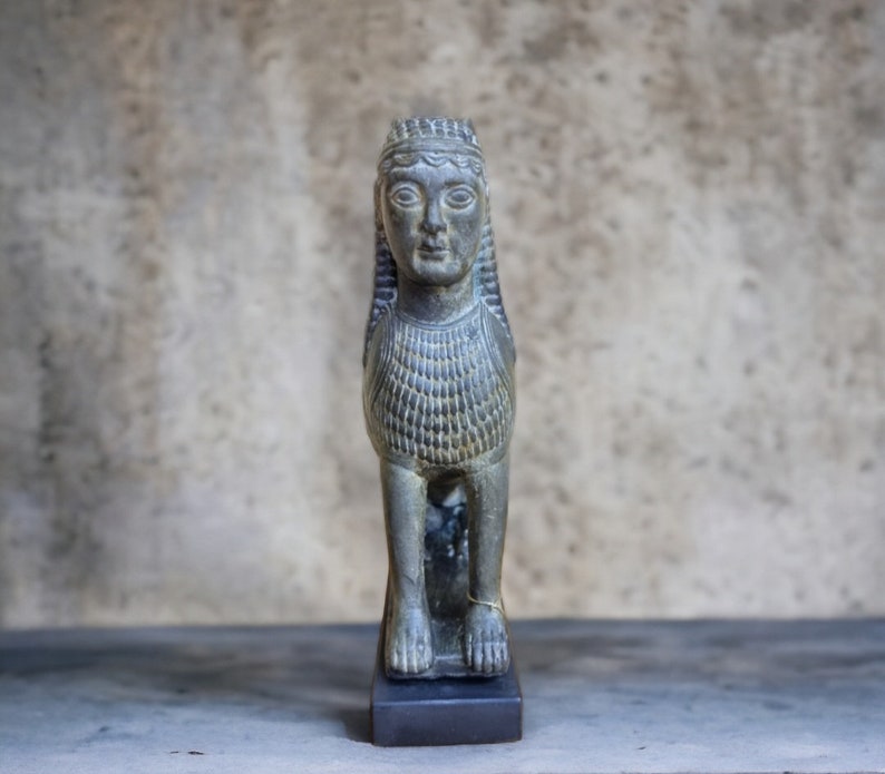 Ancient Greek Mythical Creature Sphinx Statue, Greek Mythology Monsters ...
