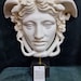 Medusa Stone Casting Mask Museum Quality Art Greek Sculpture - Etsy