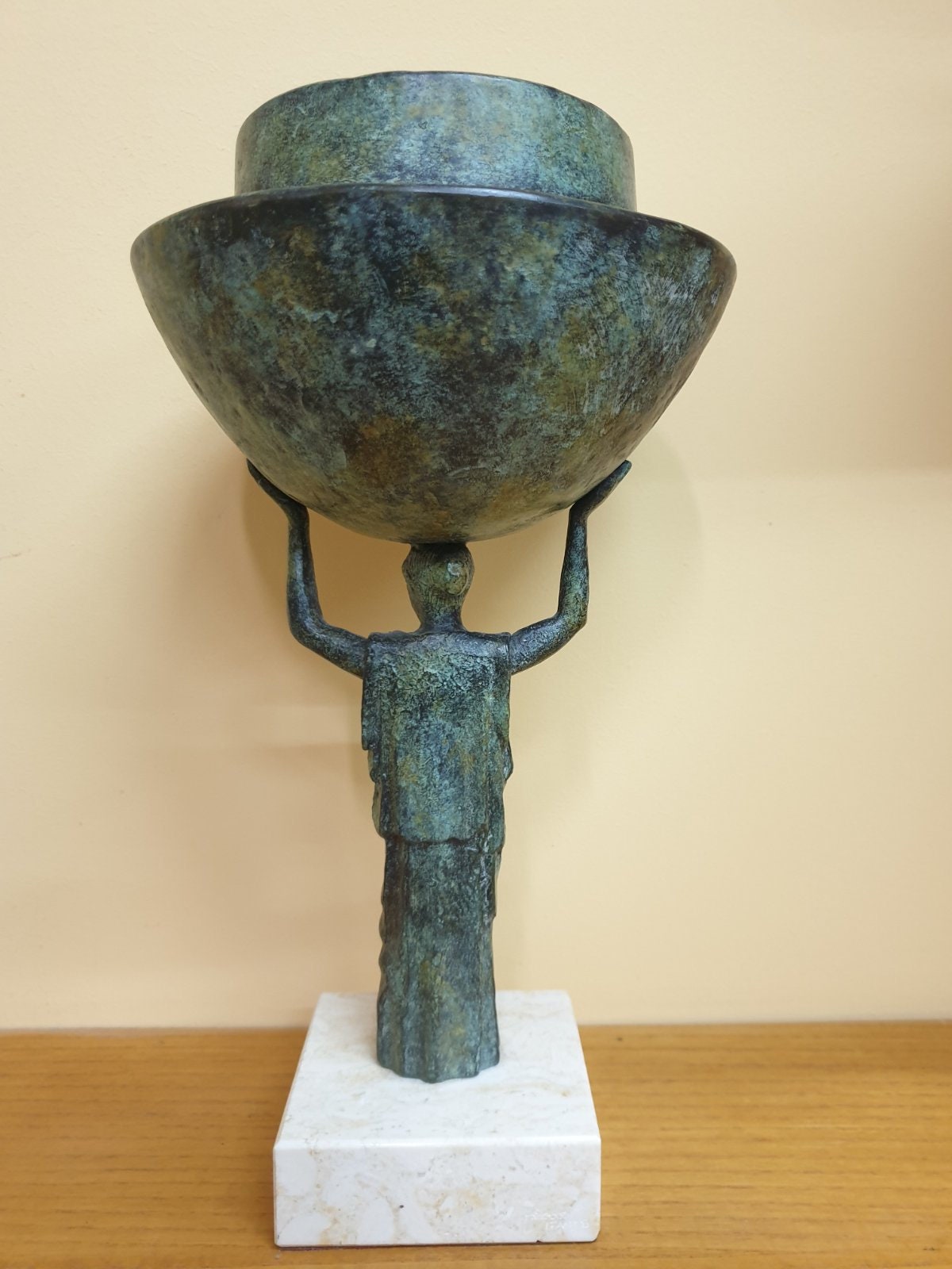 Ancient Greek Bronze Censer From Delphi, Museum Replica 460 BC, Metal ...