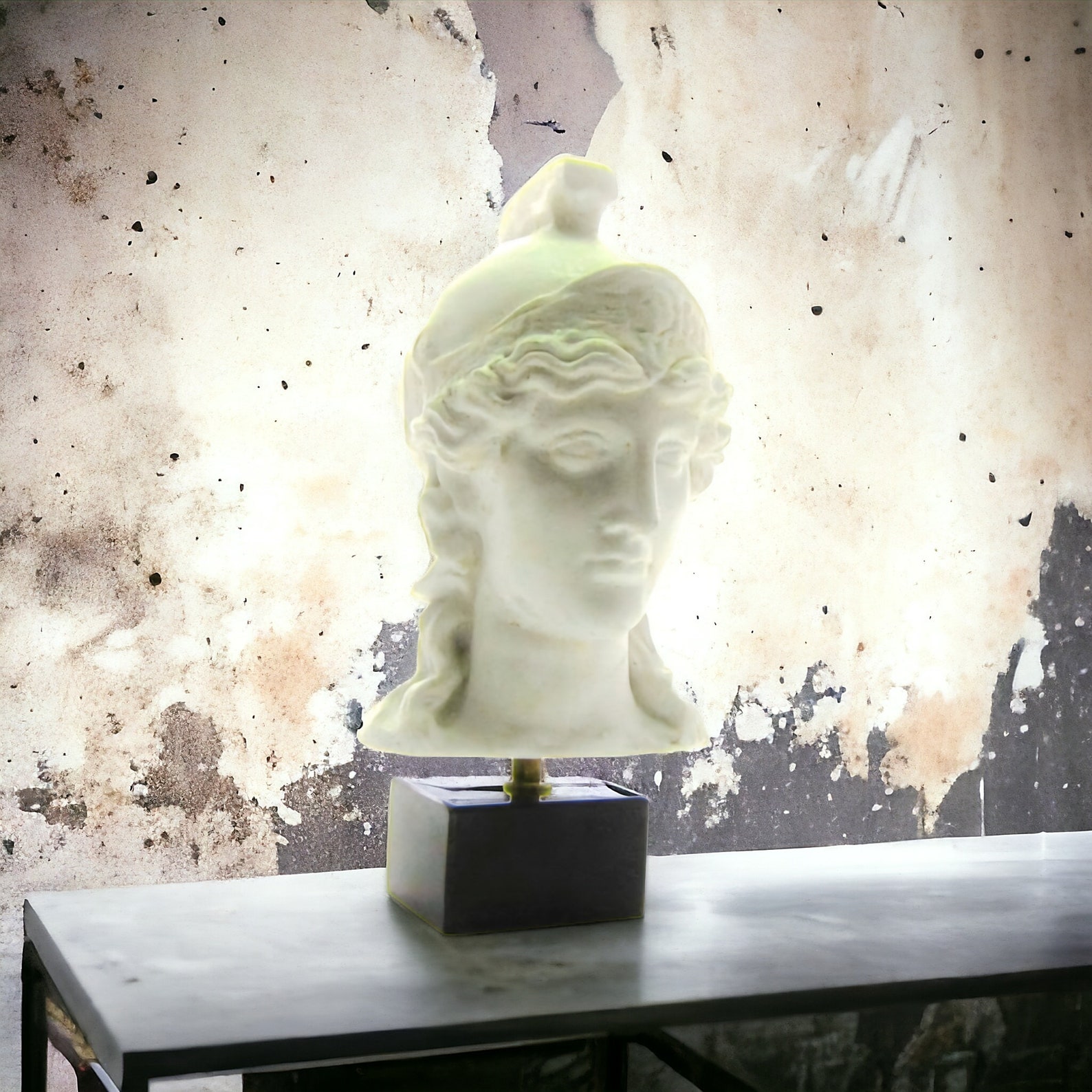 Handcrafted Athena Goddess Sculpture - Ancient Greek Mythology Inspired ...