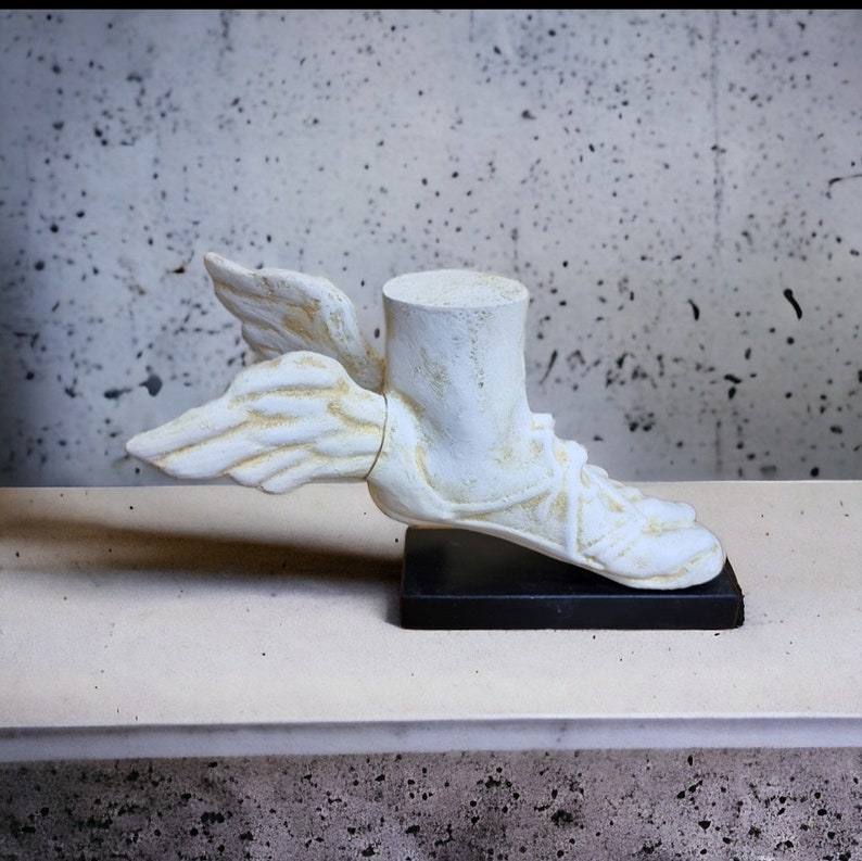 Mercury Statue Sandal Foot - Classic Sculpture Replica, 26cm Decorative ...