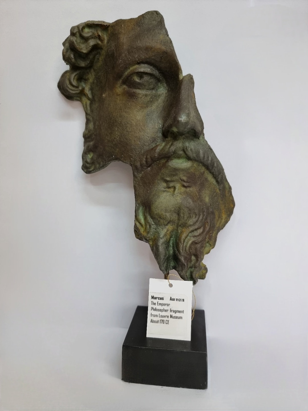 Marcus Aurelius Bust Philosopher Emperor's Wisdom Statue Handcraft ...
