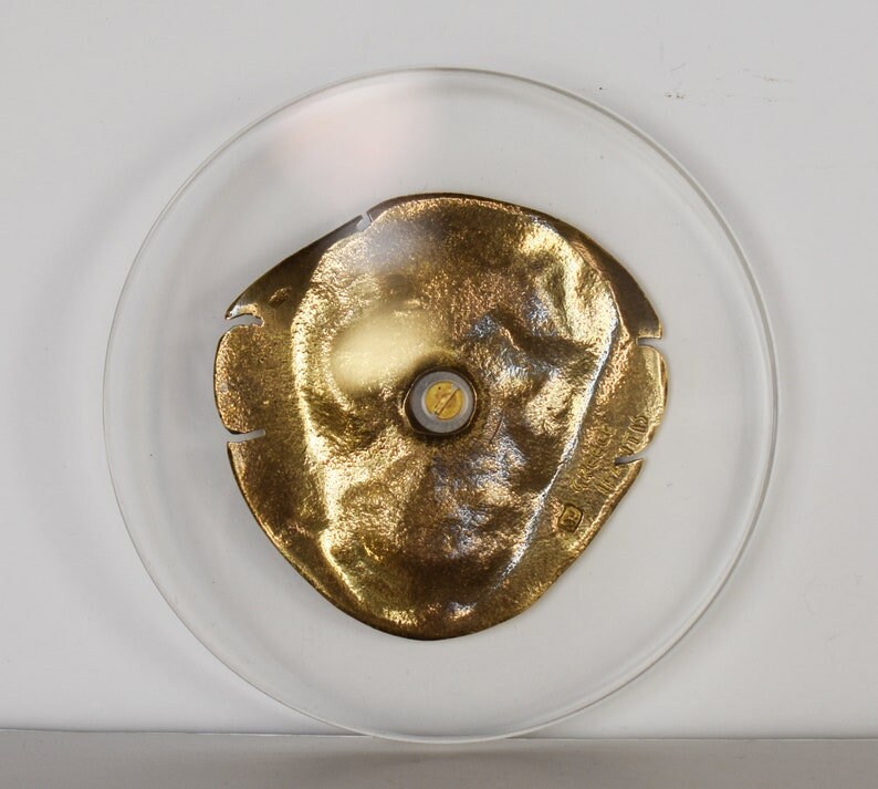 Bronze Agamemnon Mask - Mycenaean King - Greek Trojan War Commander ...