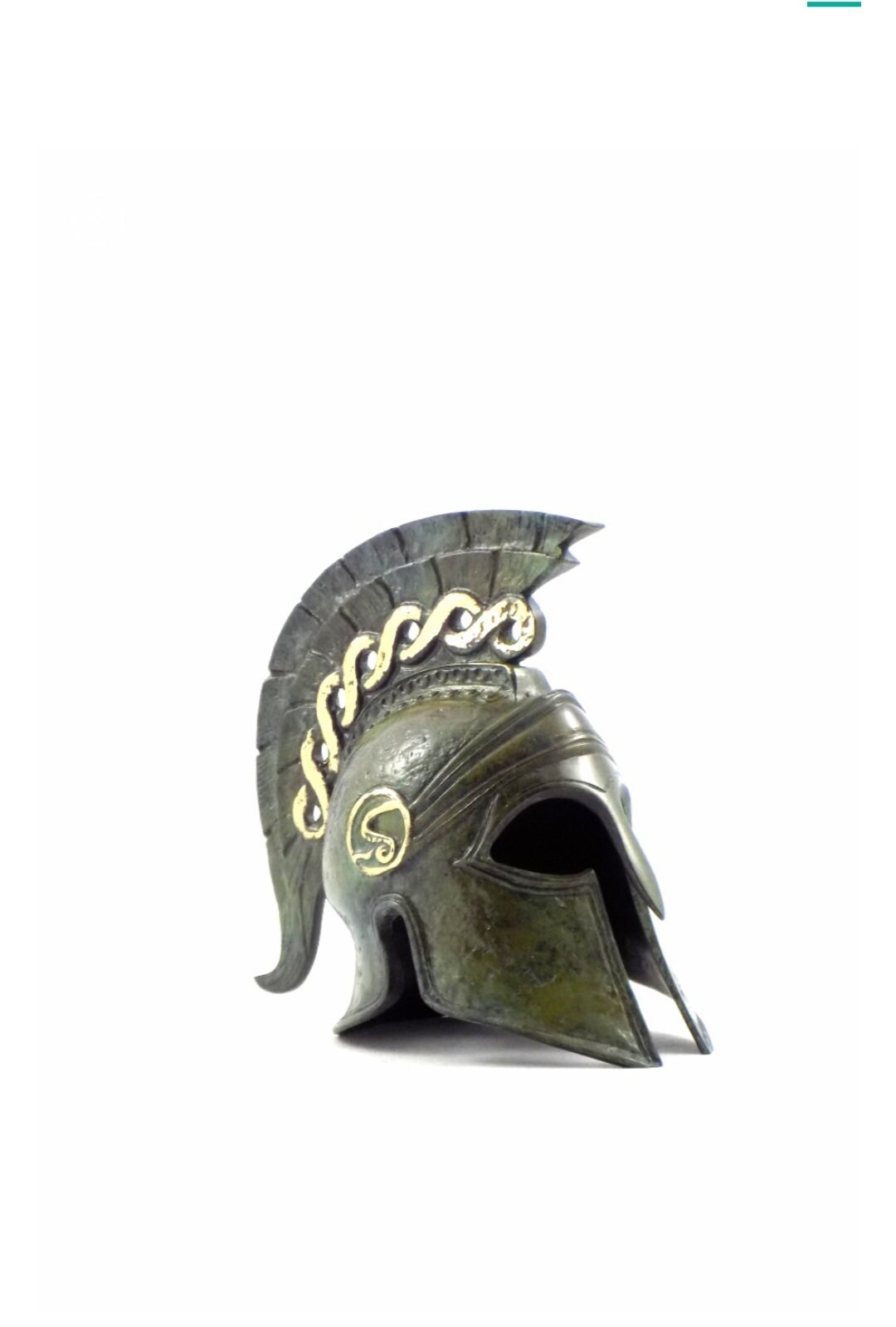 Authentic Spartan Helmet in Solid Bronze - Handcrafted, Museum-quality ...