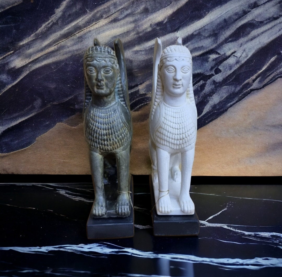 Ancient Greek Mythical Creature Sphinx Statue, Greek Mythology Monsters ...