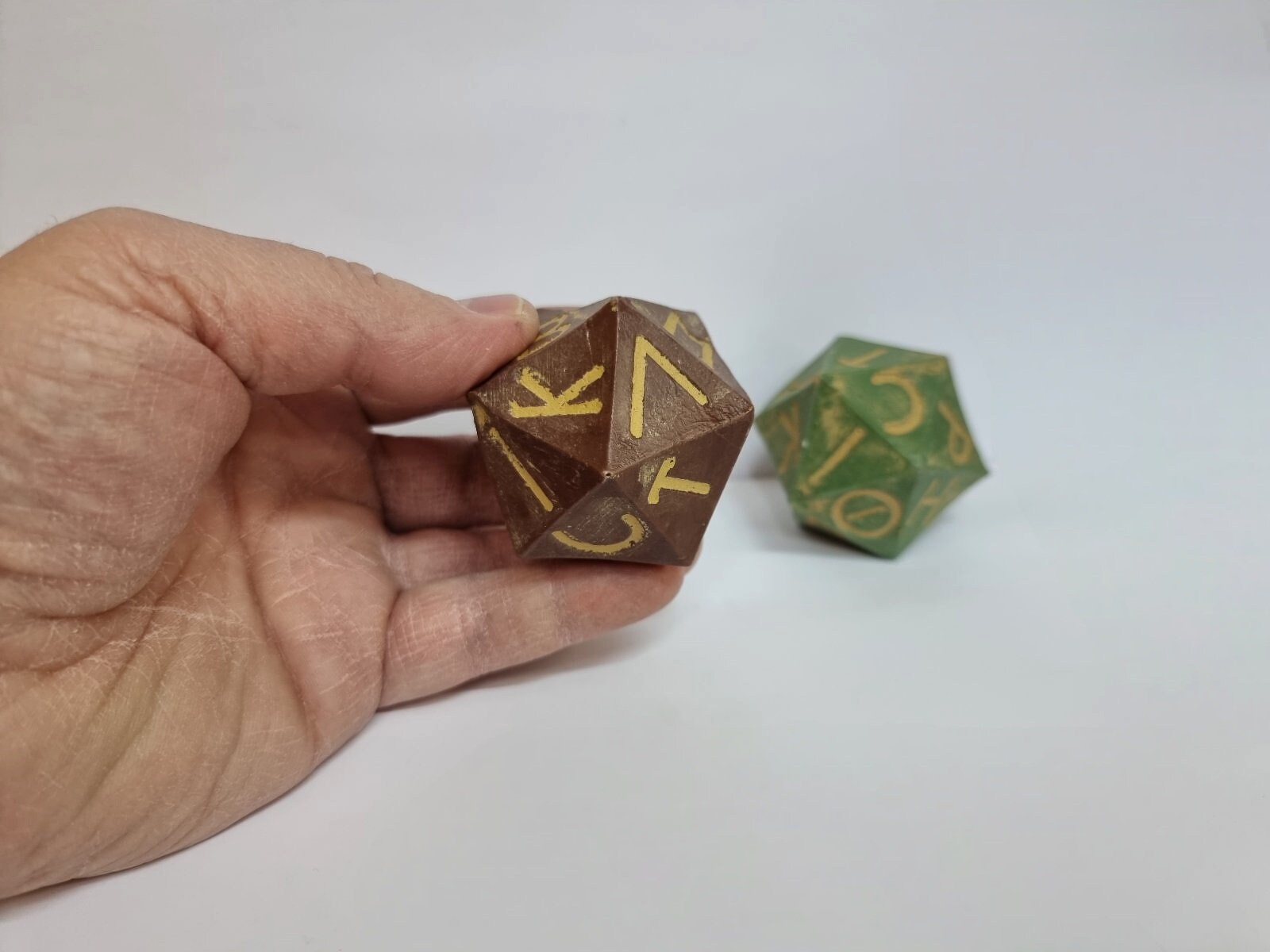 Rare Greek and Roman Polyhedral Dice With Inscribed Letters for ...