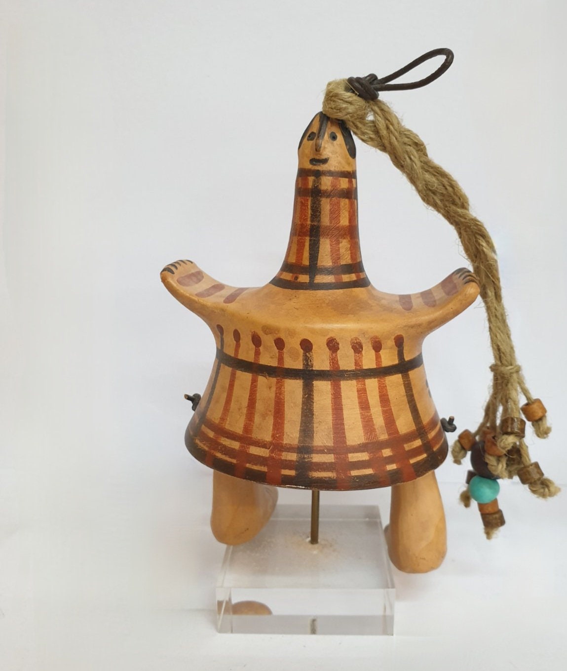 Plagon. Inspired by a Children's Ancient Toy. Bell-shaped Doll plagon ...