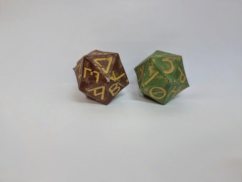 Rare Greek and Roman Polyhedral Dice With Inscribed Letters for ...