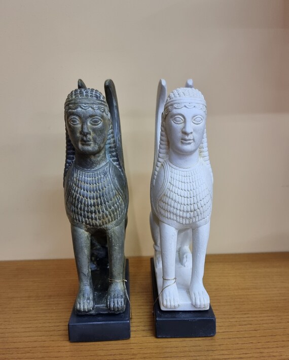 Ancient Greek Mythical Creature Sphinx Statue Greek Mythology - Etsy