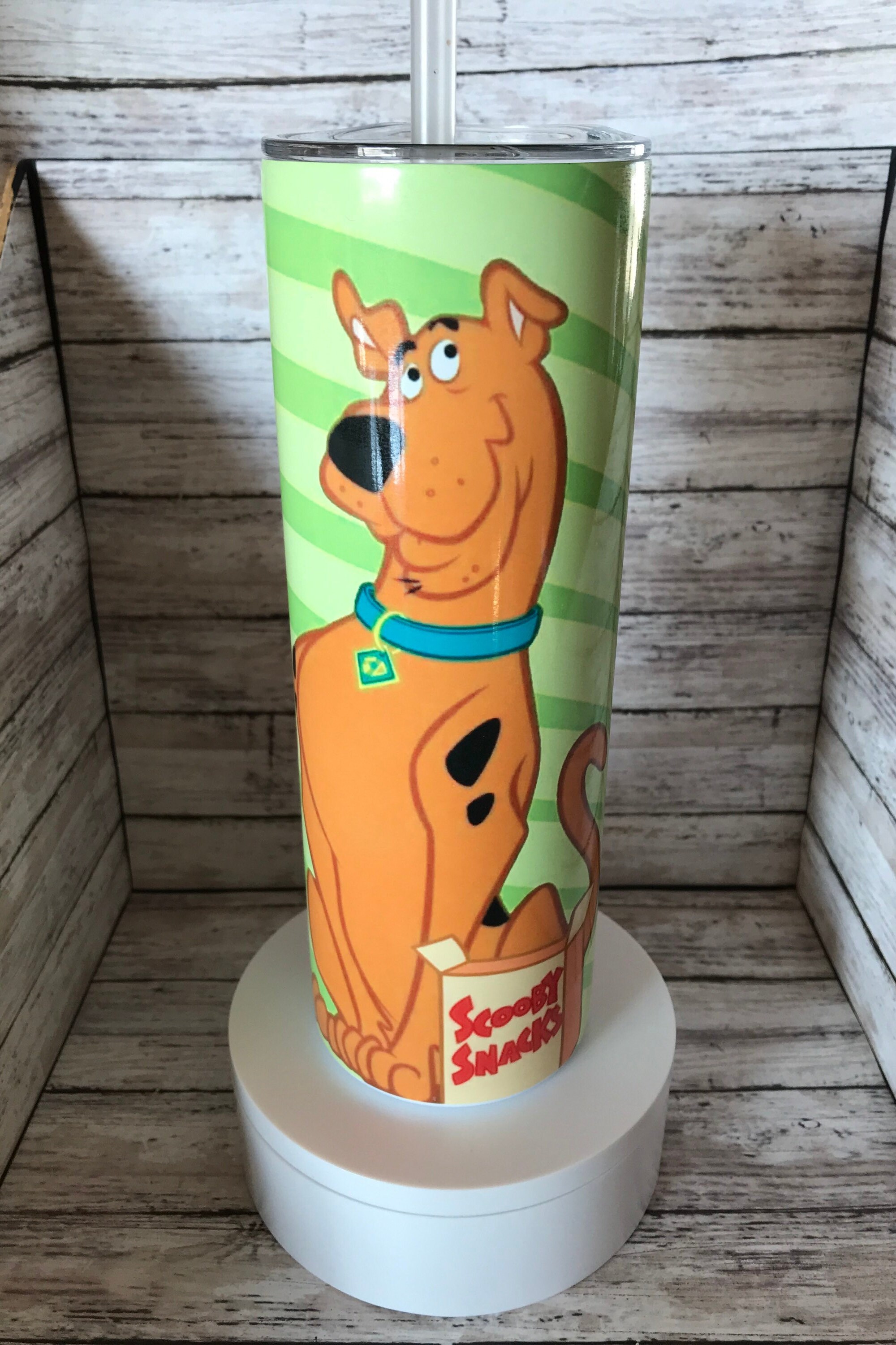 20oz Scooby Doo Skinny Tumbler, Travel Cup, Tumbler - Etsy