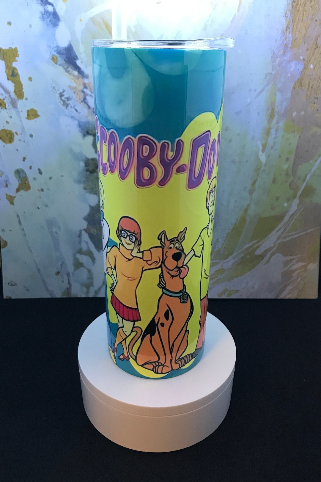 20oz Scooby Doo Skinny Tumbler, Travel Cup, Tumbler - Etsy