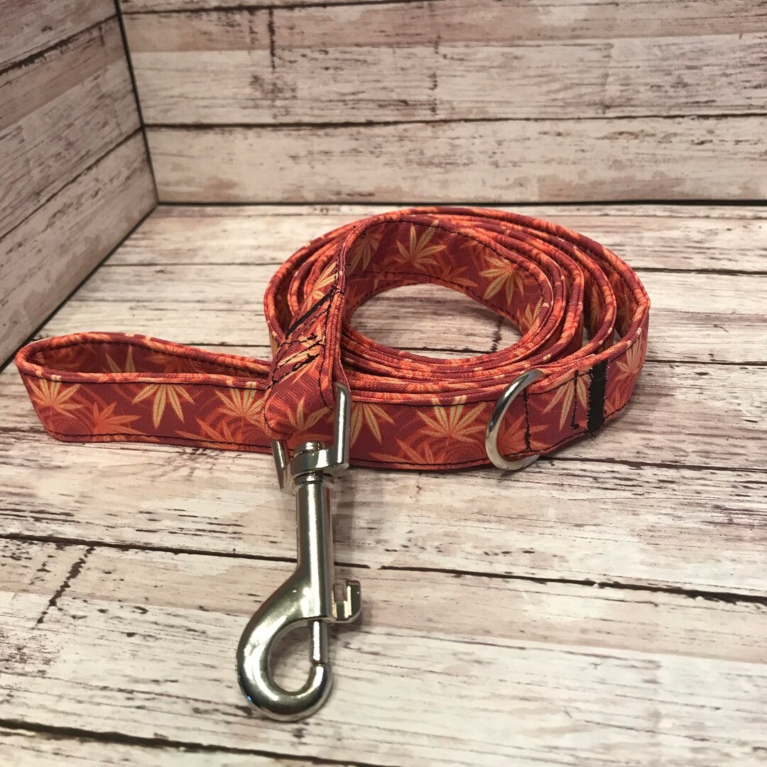 Fall Marijuana Leaf, Pot Leaf, Dog Leash 6 Foot - Etsy