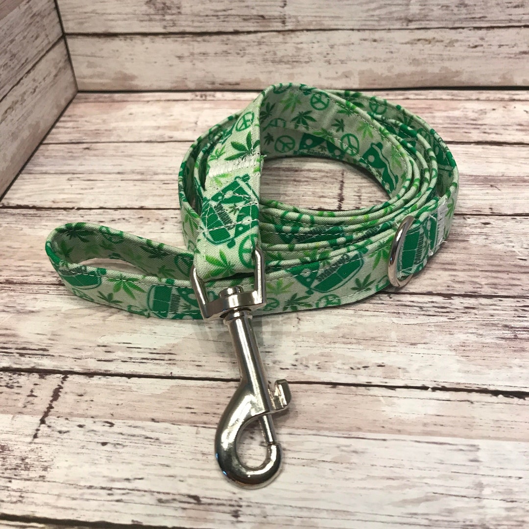 Cannabus, Van, Pot Leaf, Peace Sign, Dog Leash 6 Foot - Etsy