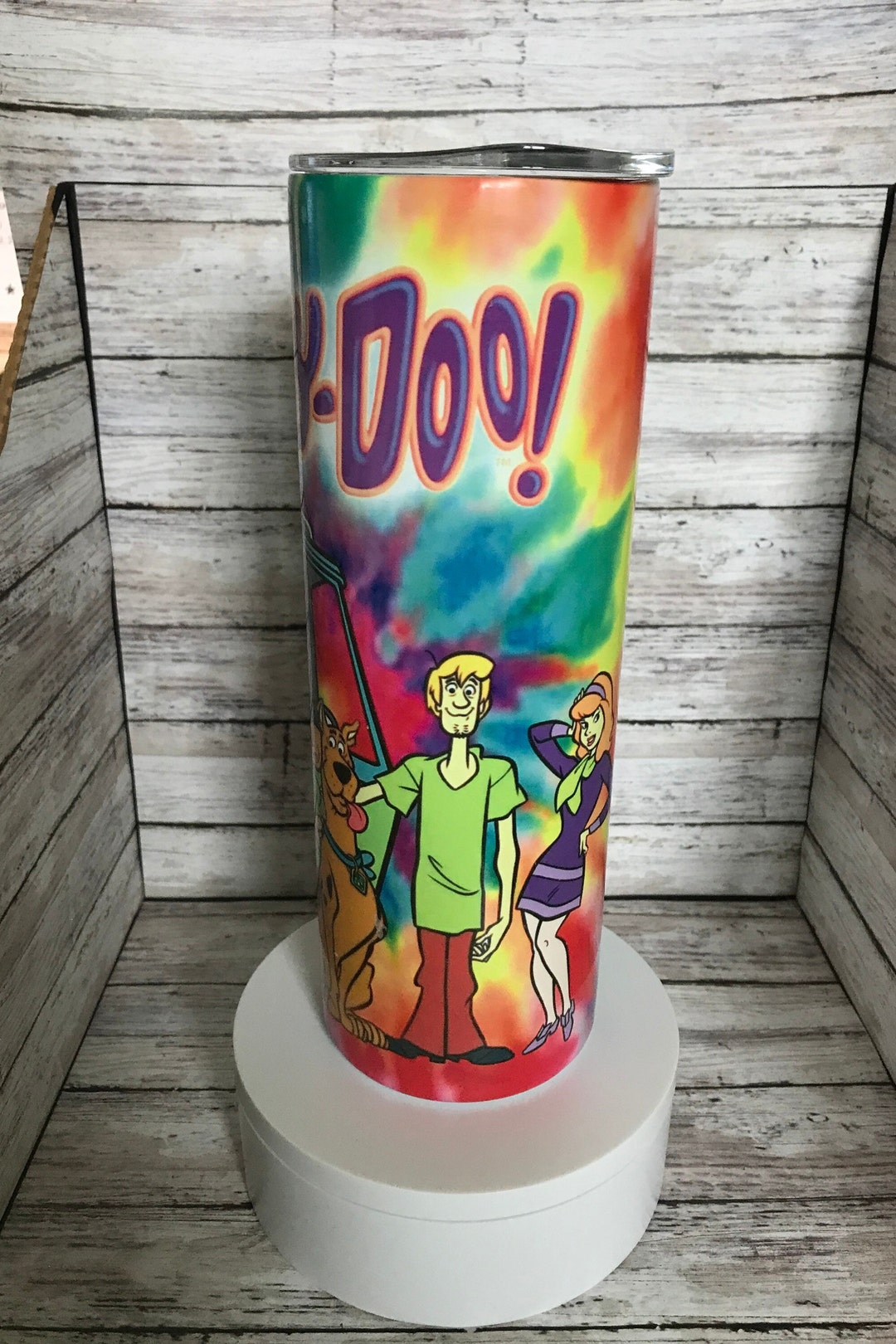 20oz Scooby Doo Skinny Tumbler Travel Cup Tumbler - Etsy