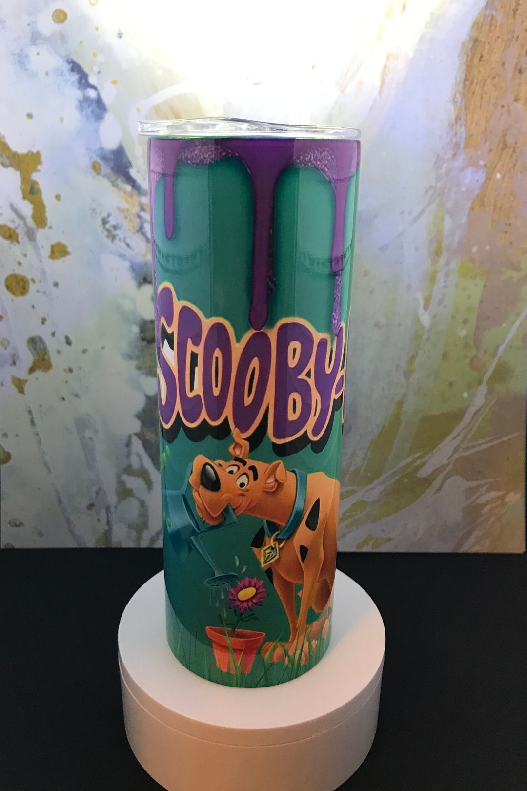 20oz Scooby Doo Skinny Tumbler, Travel Cup, Tumbler - Etsy