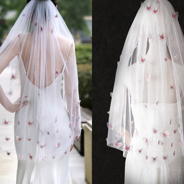 Butterfly Veil - Etsy