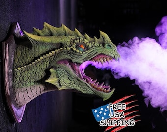 Dragon Wall Mount - Etsy