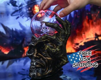 3d Plasma Skull - Etsy