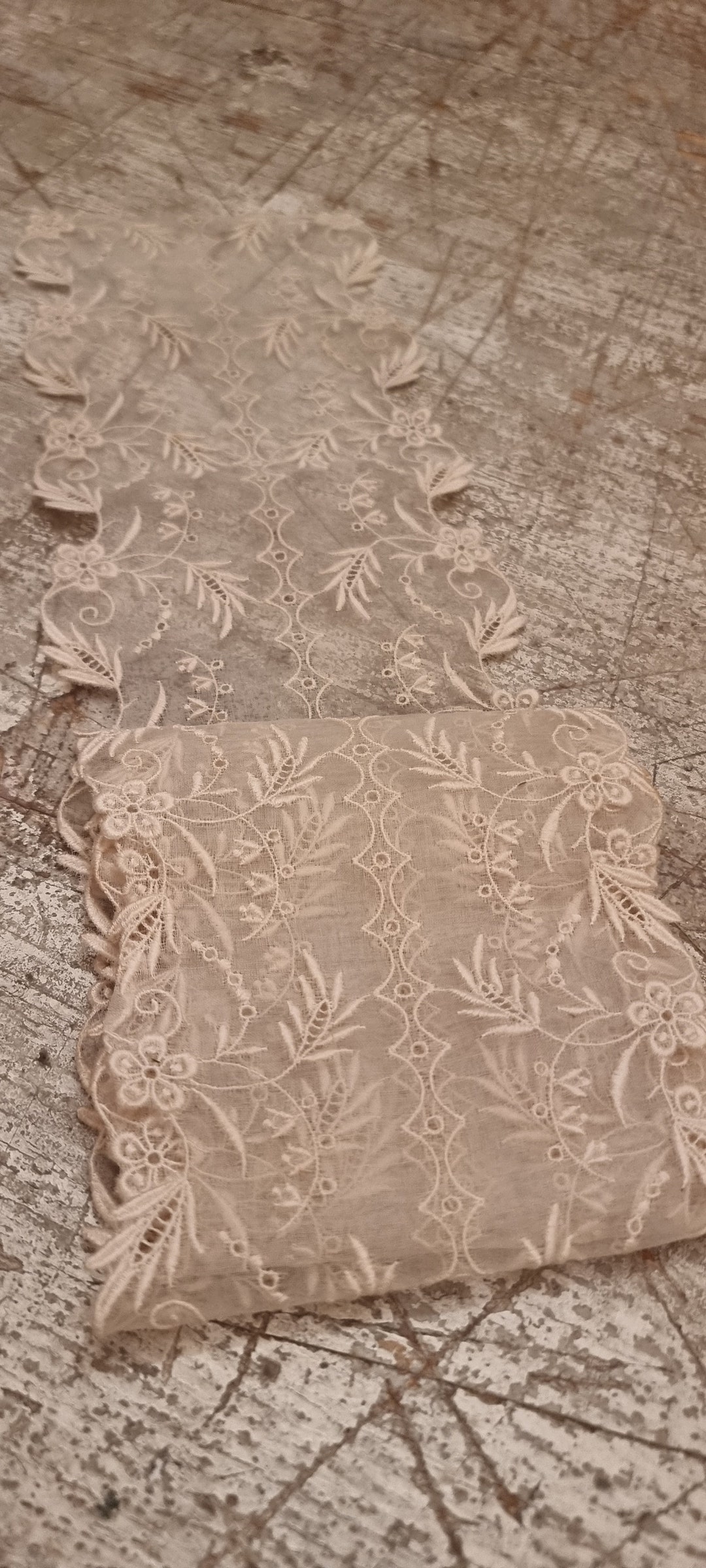 Stunning French Antique Lace Trim - Etsy