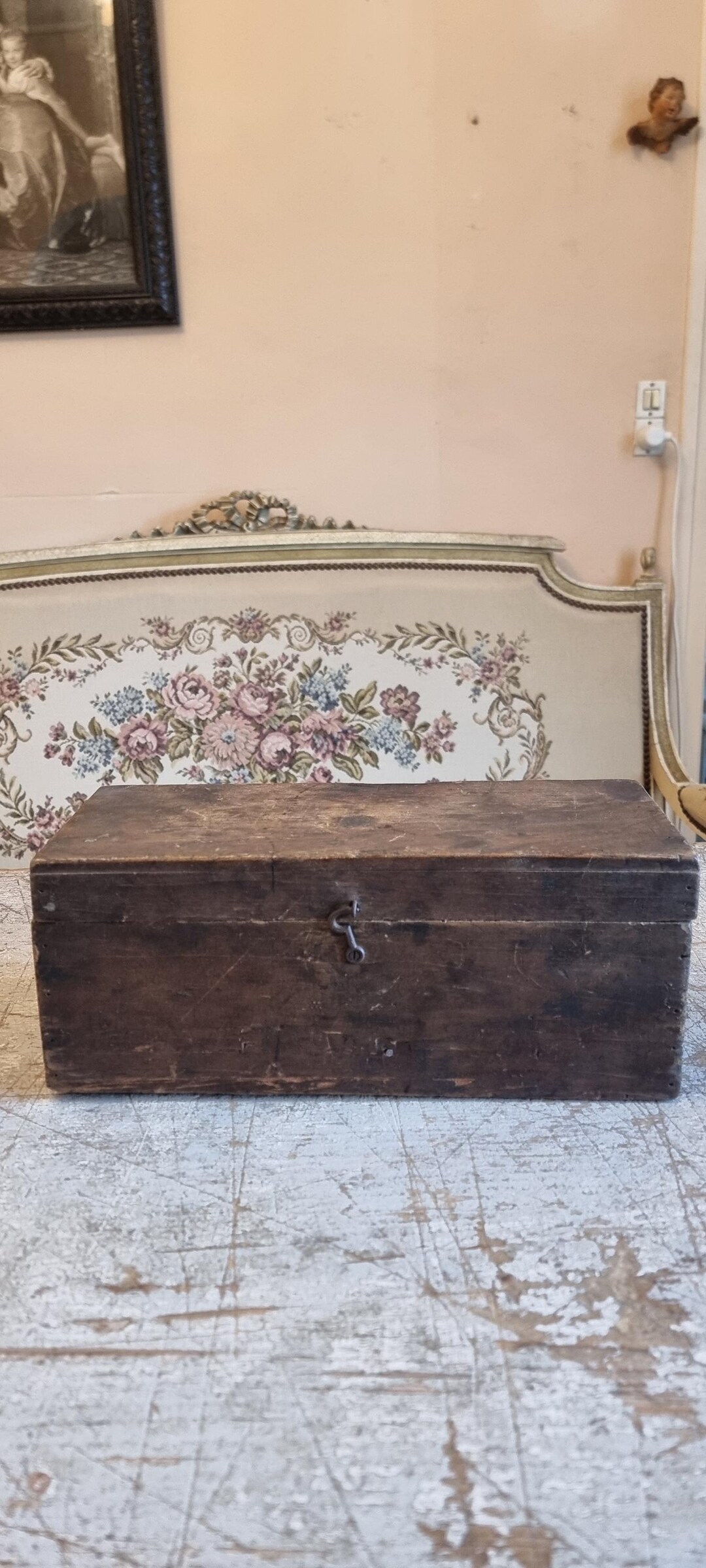Rustic French Carpenter's Toolbox: Original Patina, 1920s Trunk - Etsy