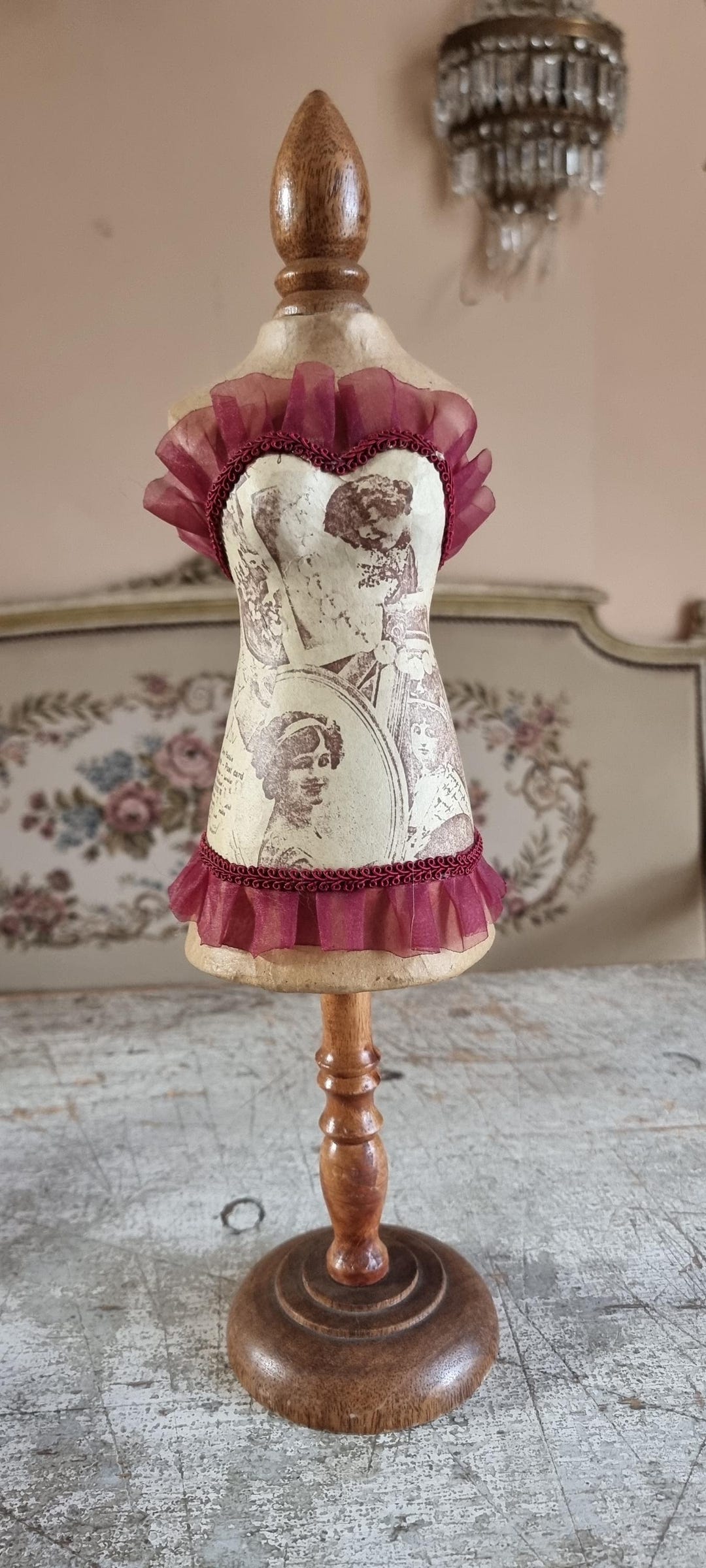 Beautifull Dressing Table Size Manequeen Made From Papier Mache on ...