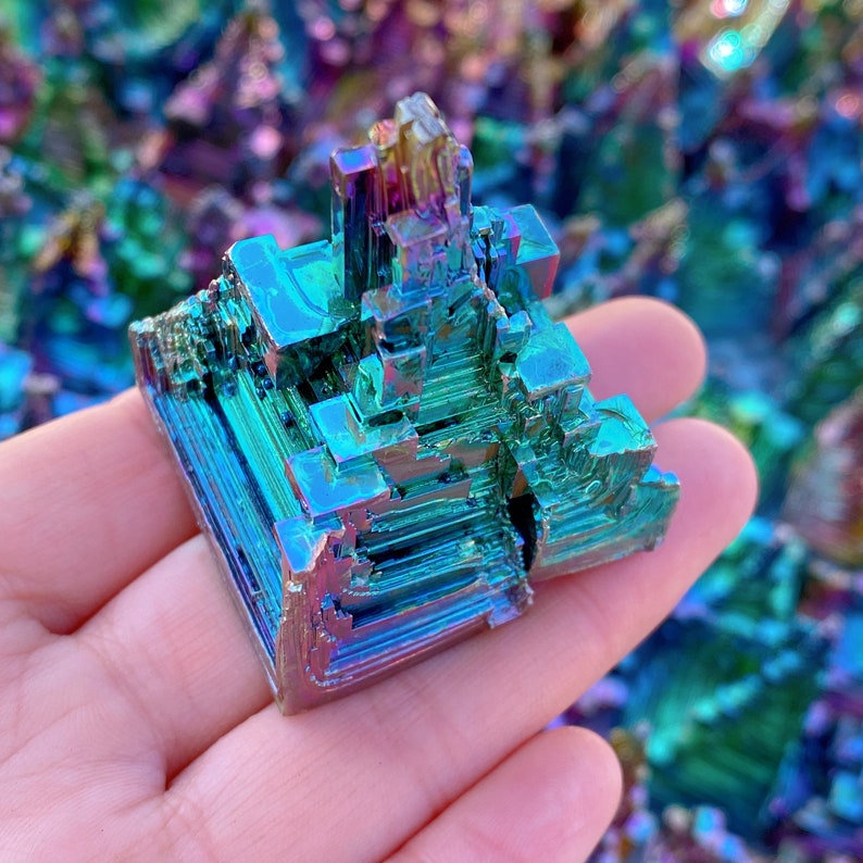 85g Rainbow Bismuth Ore,bismuth Ore Tower,certified Bismuth Aura ...