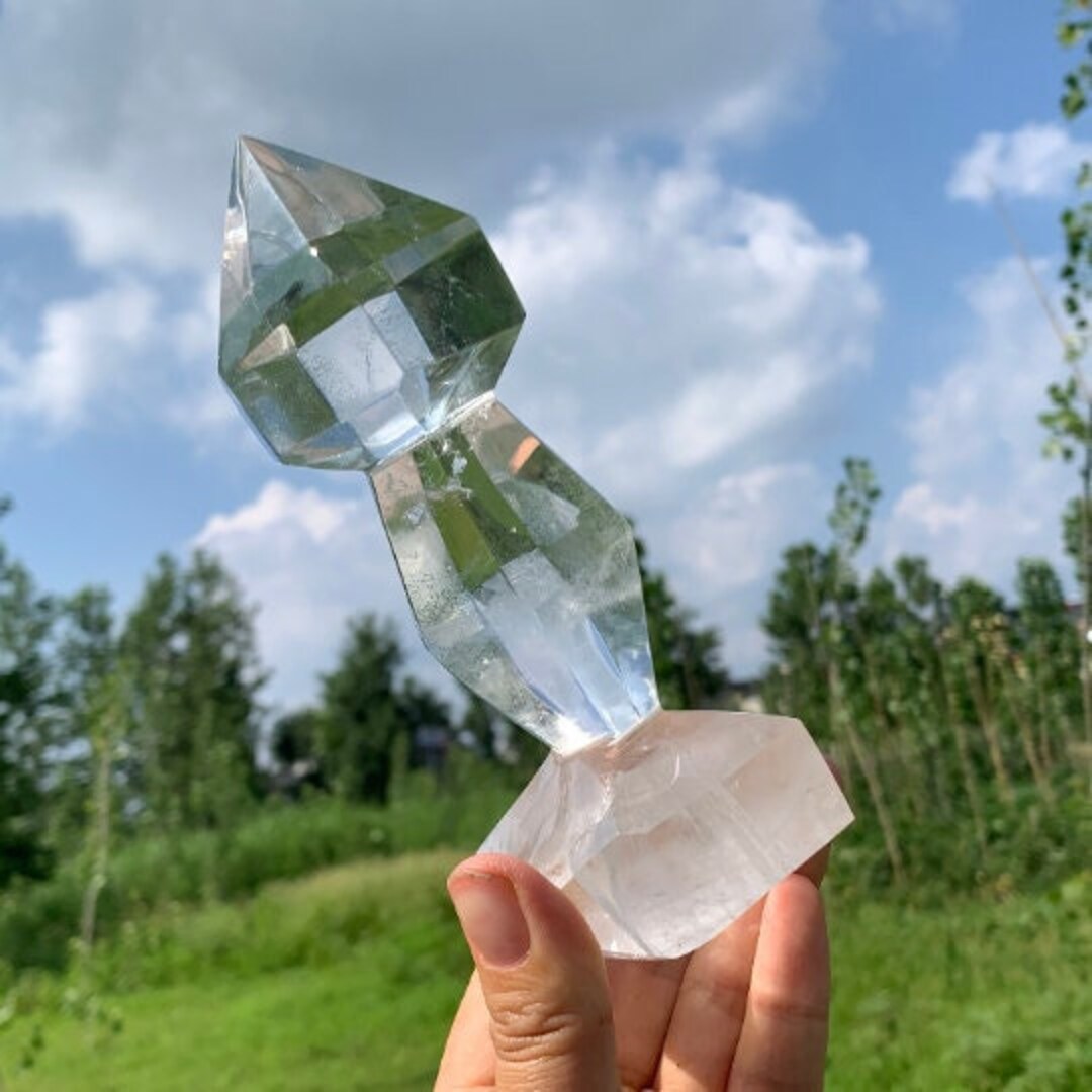 Natural Clear Quartz Freeform,multipoint Geometry,crystal Quartz Tower ...