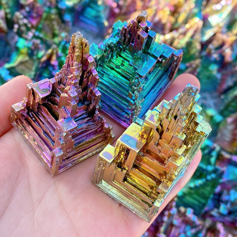 85g Rainbow Bismuth Ore,bismuth Ore Tower,certified Bismuth Aura ...