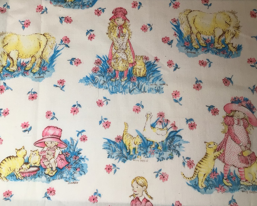 Rare OOP Holly Hobbie in Pink With Animals - Etsy
