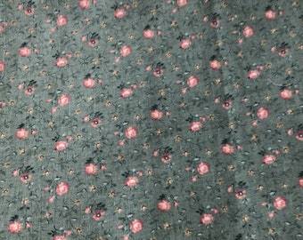 Green Calico Fabric - Etsy