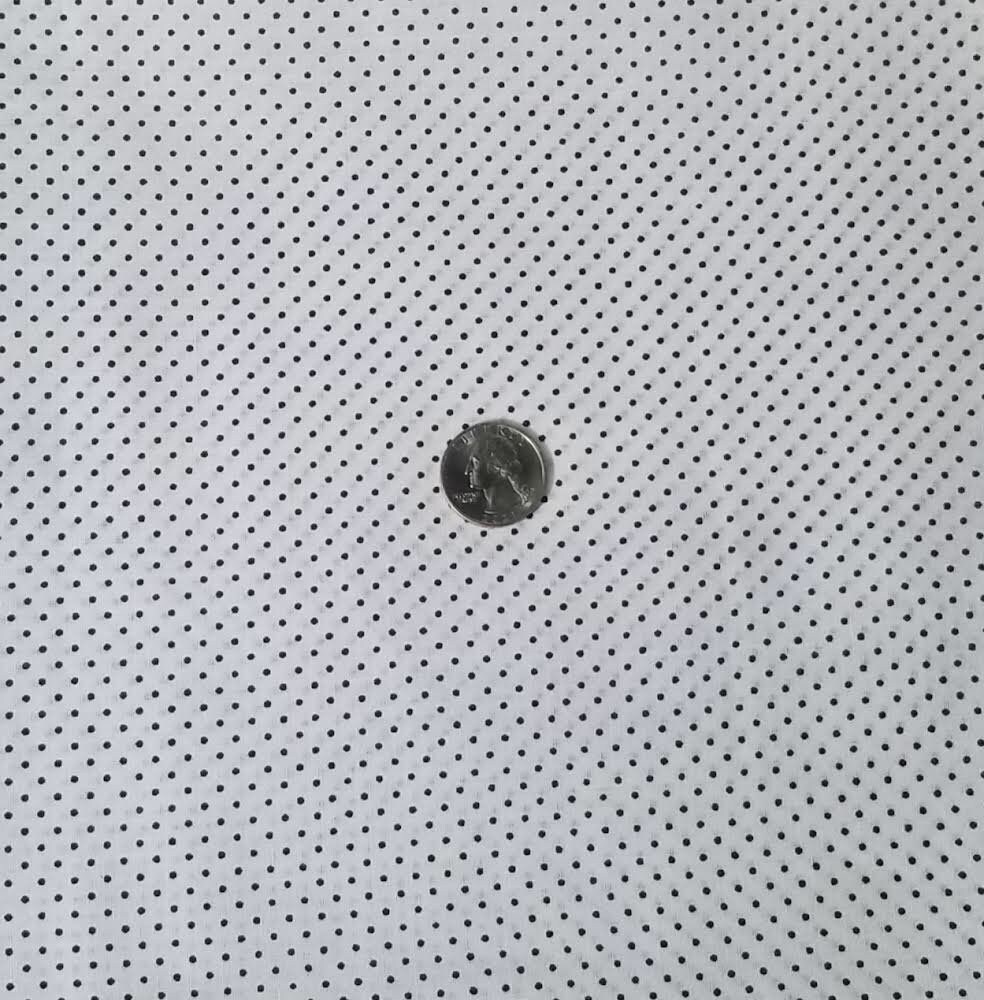 Pin Dot Vintage Fabric in White With Navy Pin Dots. - Etsy
