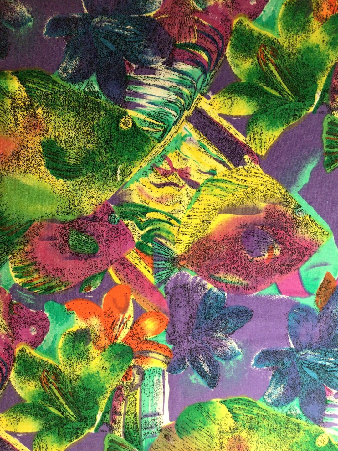 Bright Vintage Coral Reef Fabric - Etsy