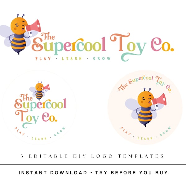 Toy Company Logo - Etsy