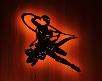 Anime Led Wall Art - Etsy