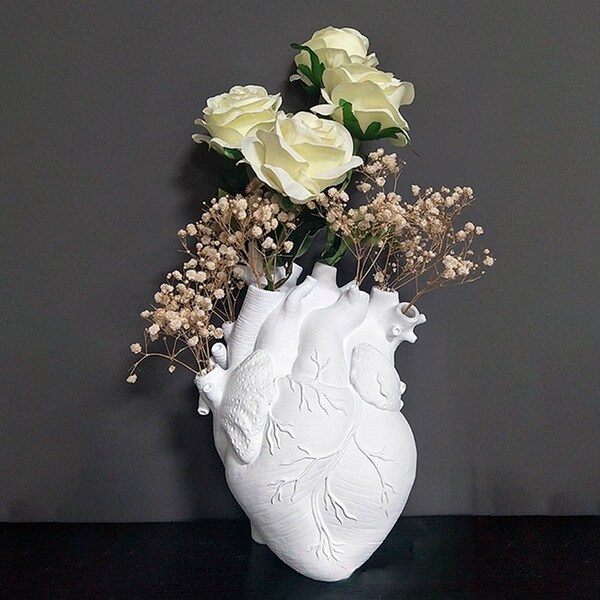 Heart Vase - Etsy