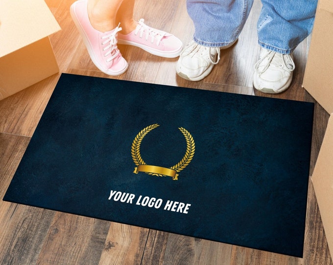 Custom Doormat Your Custom Design Personalized Doormat Business Logo ...