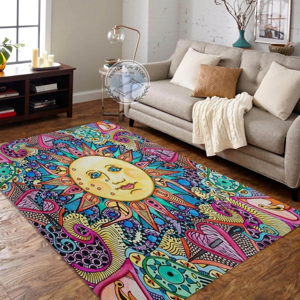 Hippie Rug - Etsy