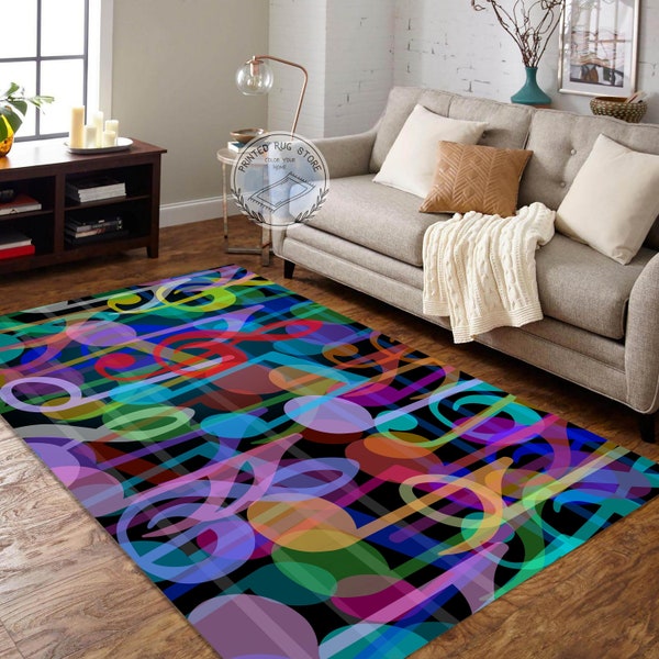 Music Rug - Etsy