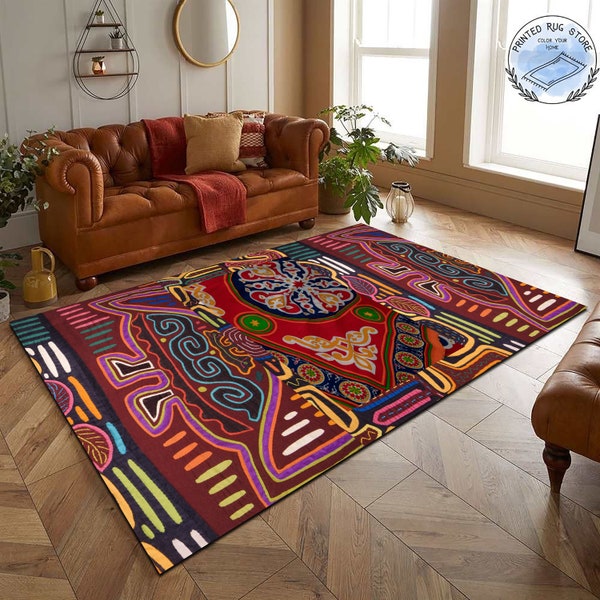 Bohemian Rug - Etsy