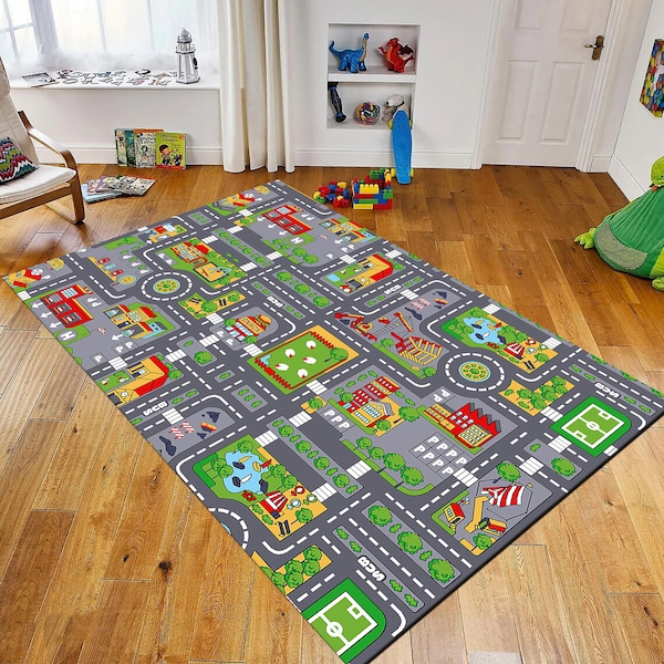 Car Road Rug - Etsy