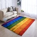 LGBT Pride Rug Colorful Rug LGBTQ Gift Abstract Rug - Etsy