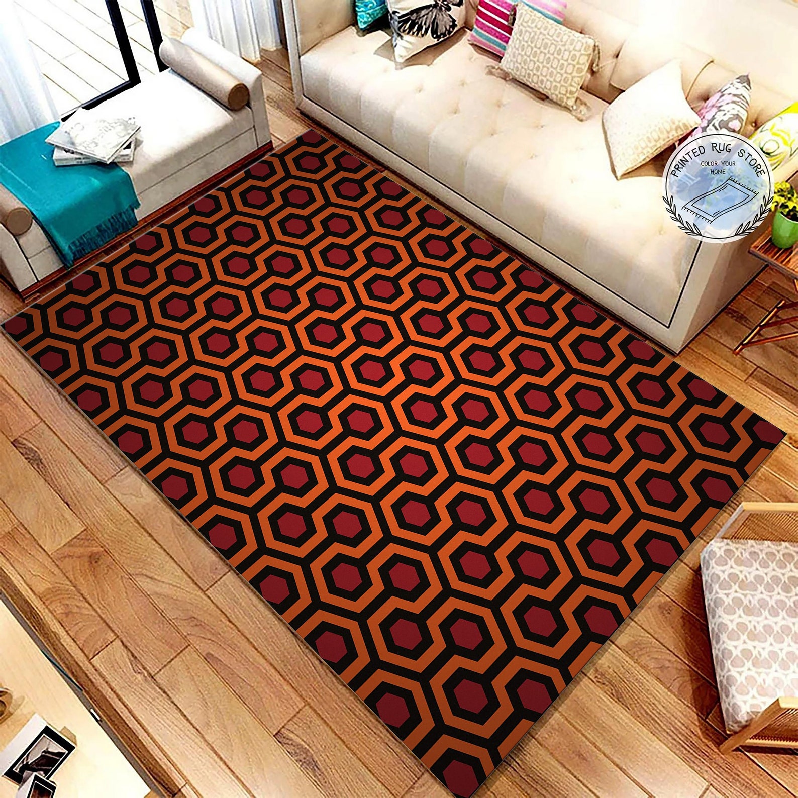 The Shining Rug Room 237 Overlook Hotel Rug Halloween the - Etsy