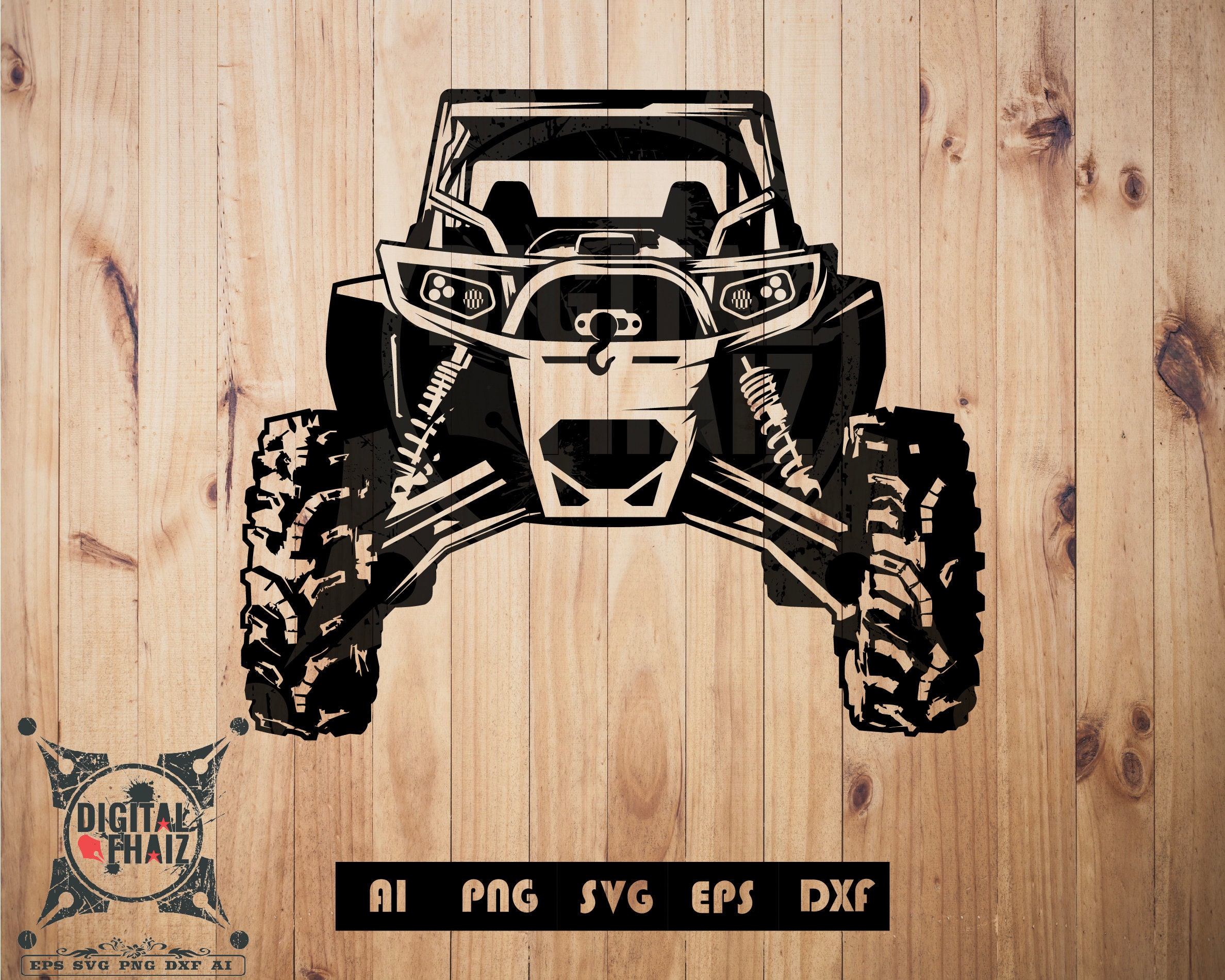 UTV Svg Mud Ride Vector 4x4 Monster Ride Outdoor Fun Art - Etsy