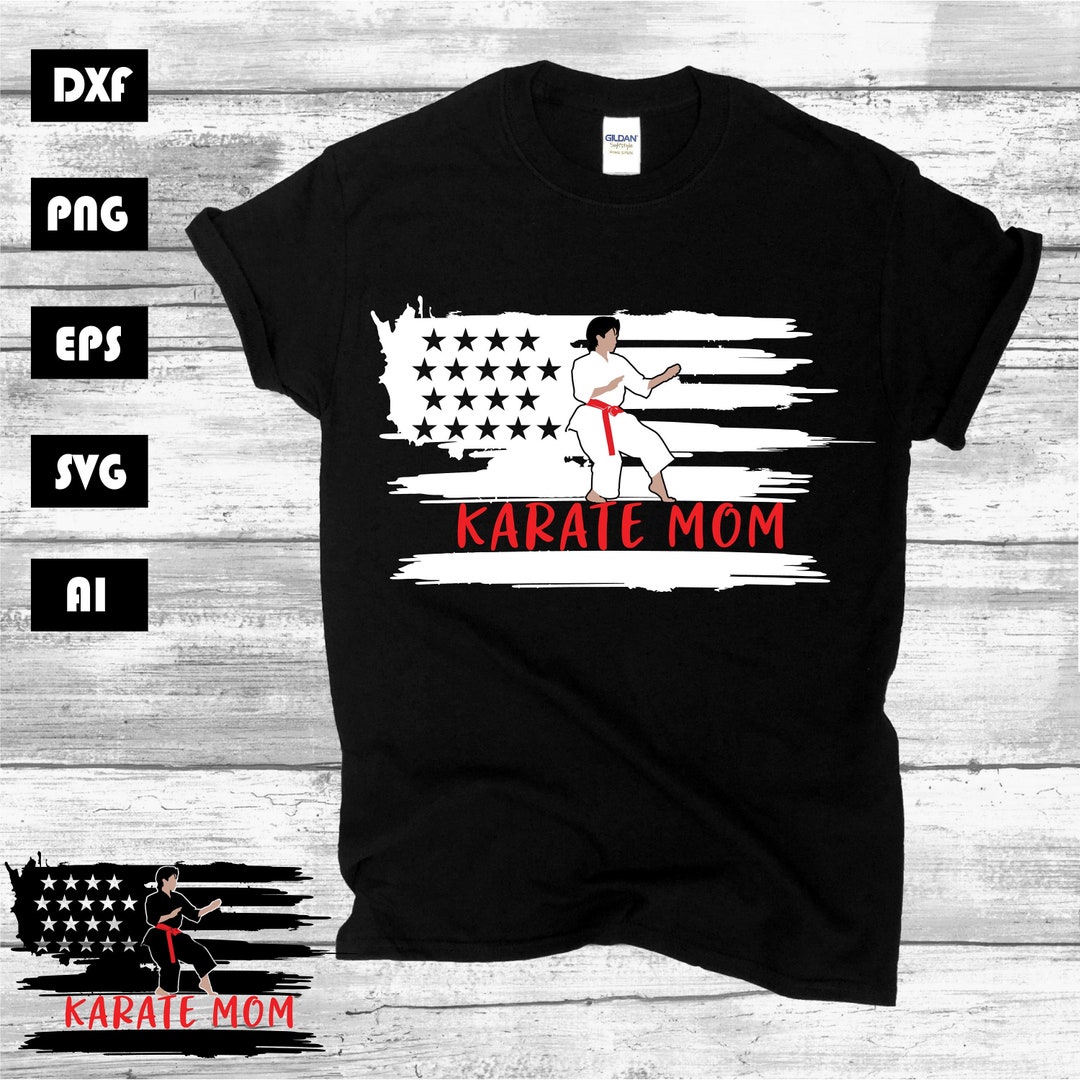 Karate Svg Karate Mom Svg Karate Clipart Karate Mom Svg - Etsy